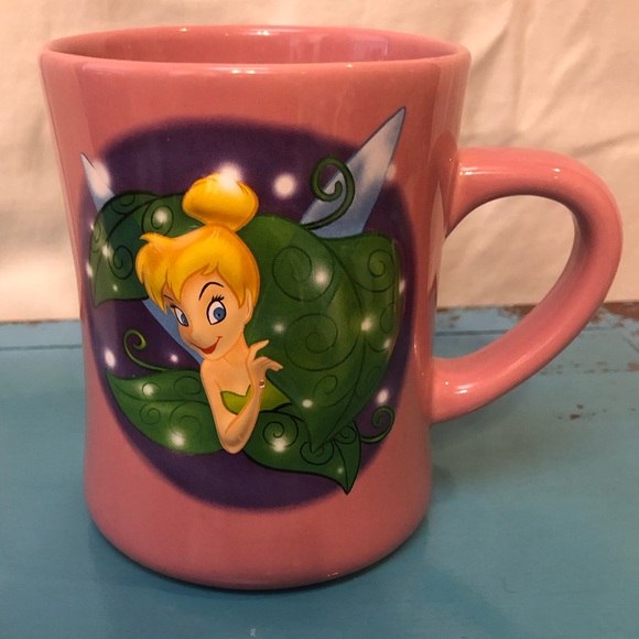 Disney | Dining | Disney Pink Tinker Bell Mug | Poshmark